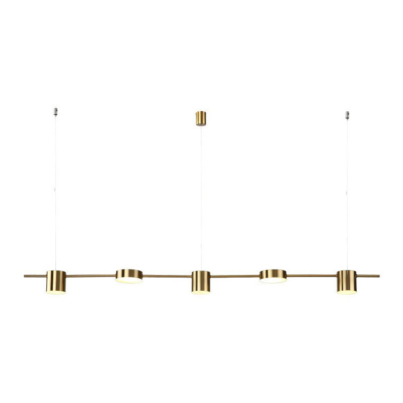 Straight Bar LED Hanging Ceiling Light Postmodern Metal Kitchen over ...