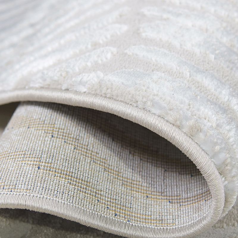 Casual Abstract Printed Rug Multi Colored Polypropylene Indoor Rug Non ...