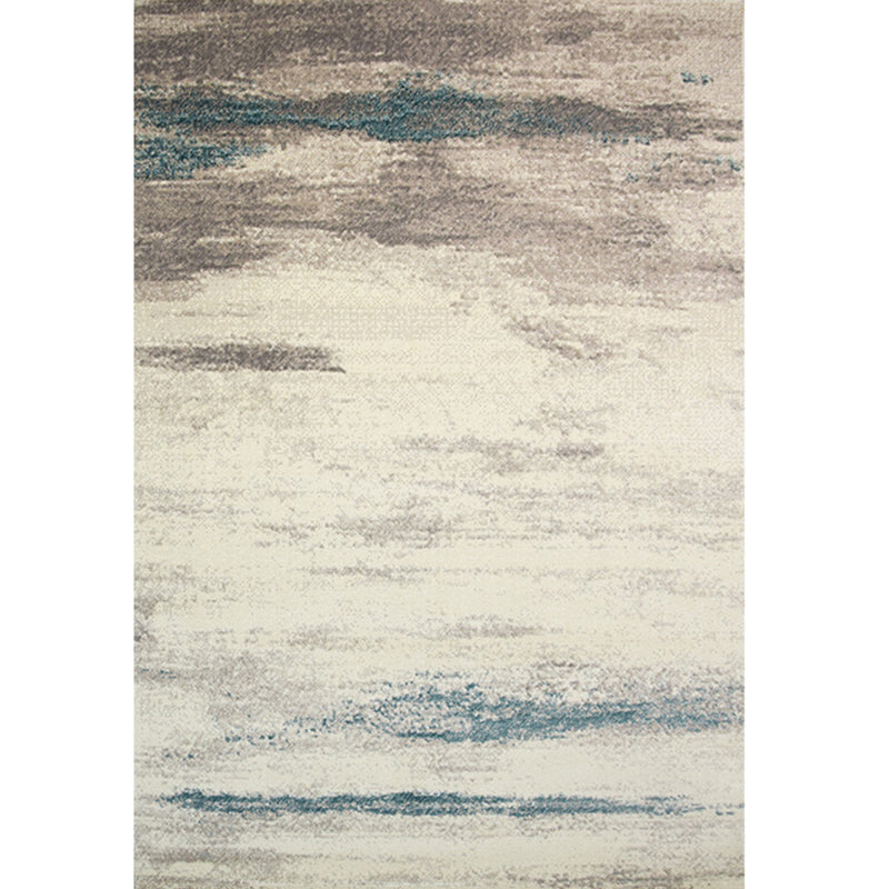 Calming Parlor Rug Multi Colored Abstract Print Indoor Rug Polyster ...