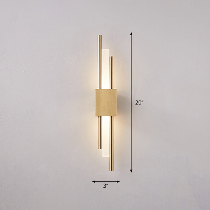 Postmodern Style Rod Shaped Wall Light Acrylic Stairway LED Sconce ...