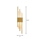 Postmodern Style Rod Shaped Wall Light Acrylic Stairway LED Sconce ...