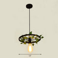 Wheel Shaped Pendulum Light Industrial Metal Commercial Pendant ...