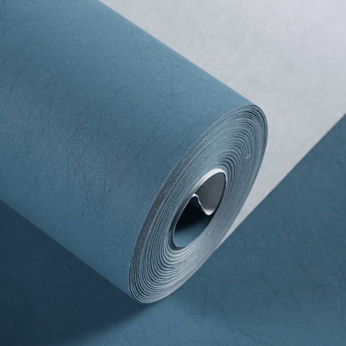 Simple Solid Color Wallpaper Roll Multicolor Living Room Wall Decor, 33 ...