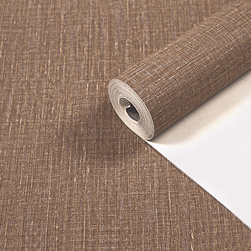 Solid-Colored Wallpaper Roll Multicolor Textured Moisture Resistant ...