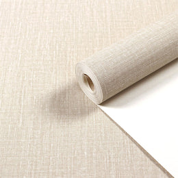 Solid-Colored Wallpaper Roll Multicolor Textured Moisture Resistant ...