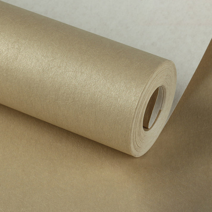 Modern Style Wallpaper Roll Solid Color Pattern Stain Resistant Wall ...