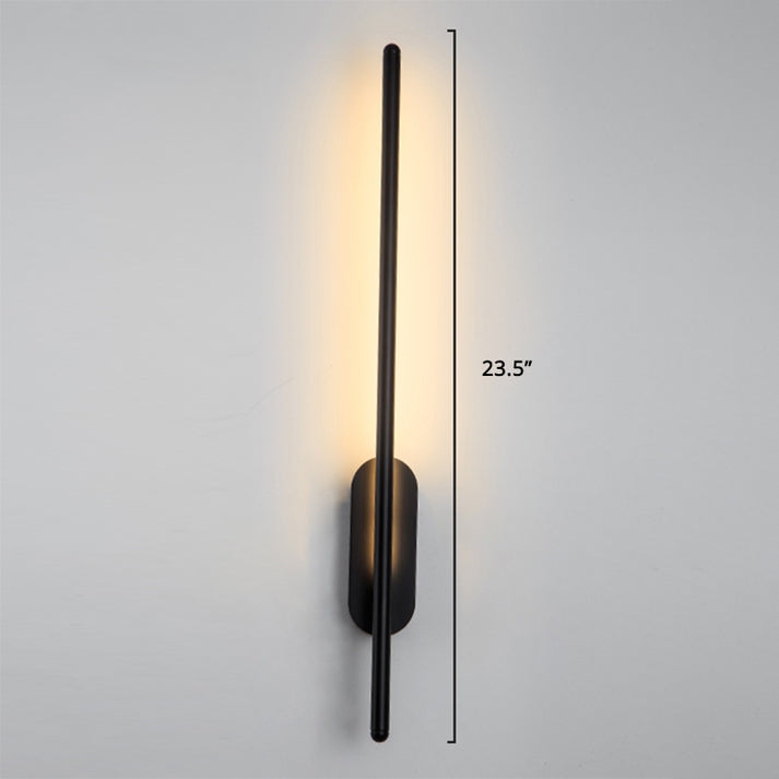 Stick Living Room LED Wall Lamp Aluminum Nordic Style Rotatable Wall ...