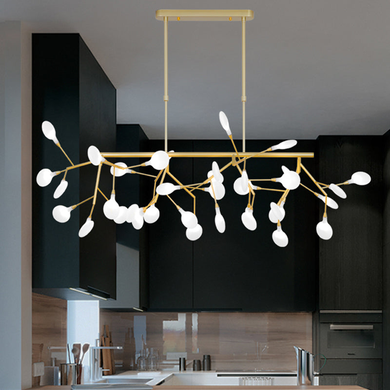 Acrylic Twig Ceiling Pendant Light Minimalistic Island Lighting Ideas ...