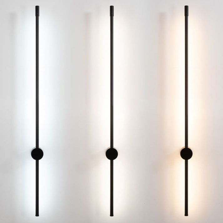 Slim Rod Stairs Sconce Lamp Aluminum Minimalist LED Wall Mounted ...