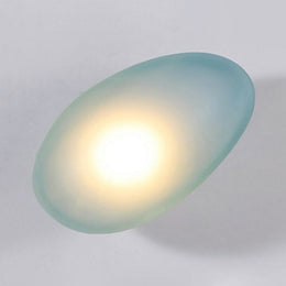 Frosted Glass Cobblestone Wall Sconce Art Deco 1-Light Wall Mount Light ...