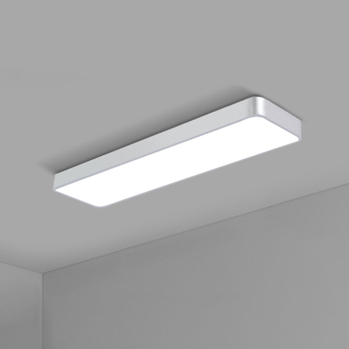 Office Ceiling Mounted Light Modern LED Flush Light with Rectangular ...