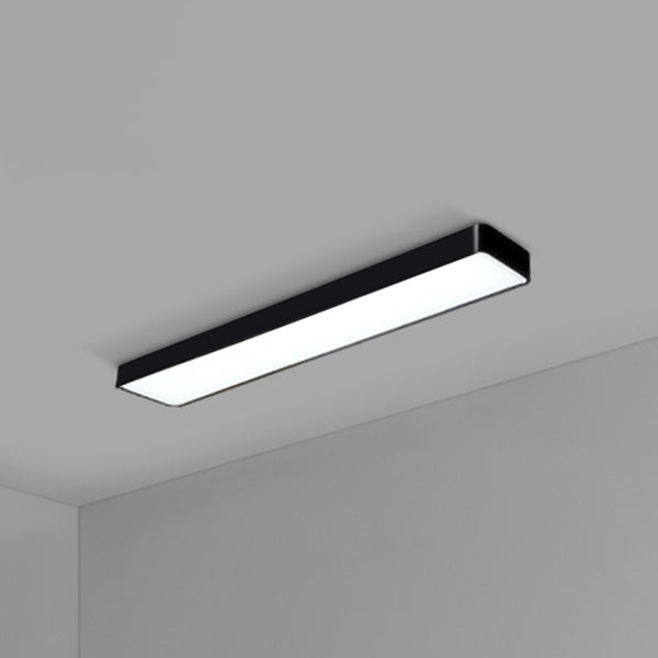 Office Ceiling Mounted Light Modern LED Flush Light with Rectangular ...