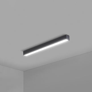 Rectangular Flush Mount Recessed Lighting Modern Aluminum Office ...