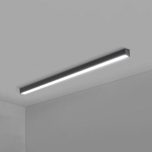 Rectangular Flush Mount Recessed Lighting Modern Aluminum Office ...