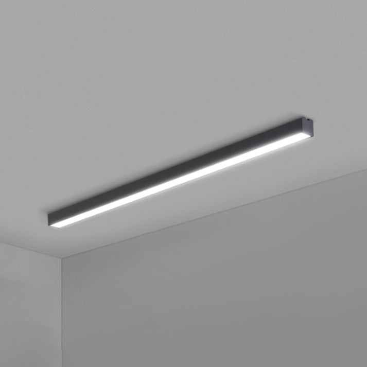 Rectangular Flush Mount Recessed Lighting Modern Aluminum Office ...