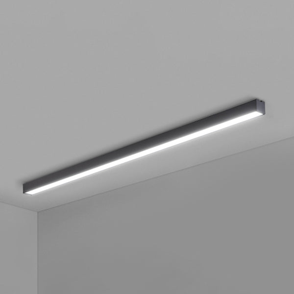 Rectangular Flush Mount Recessed Lighting Modern Aluminum Office ...