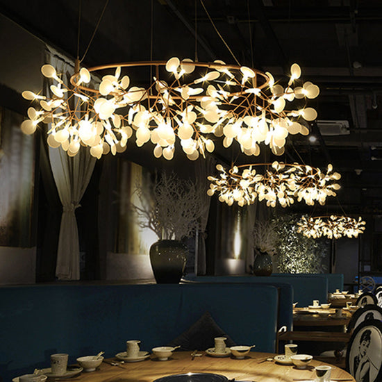 Firefly Island Ceiling Light Ultra-modern Metal Suspension Lighting for ...