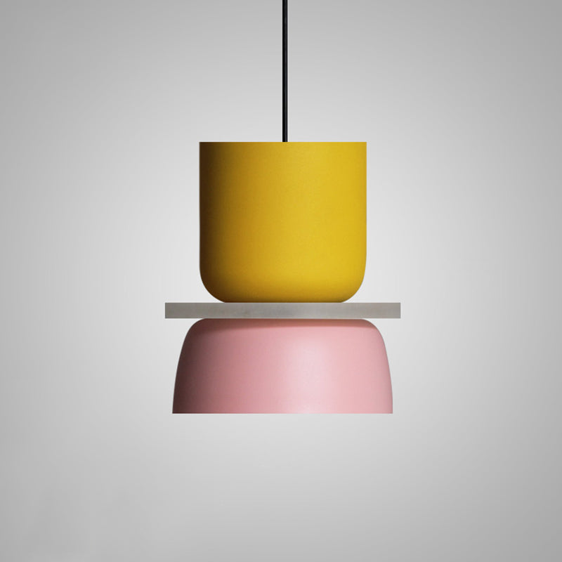 Modern Contemporary Pendant Lighting Colorful Macaron LED Hanging Light ...