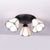 Conic Shape Ceiling Light Tiffany Stained Glass 3 Lights Ceiling ...