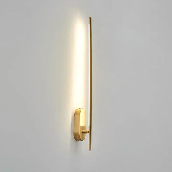 Linear Strip Wall Lighting Modern Metal Wall Mount Lamp for Bedroom ...