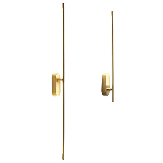 Linear Strip Wall Lighting Modern Metal Wall Mount Lamp for Bedroom ...