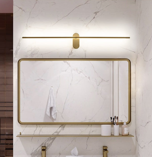 Linear Strip Wall Lighting Modern Metal Wall Mount Lamp for Bedroom ...