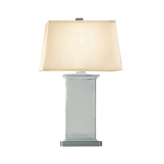 Rectangular Task Light Contemporary Clear Crystal 18"/22" Wide 1 Bulb ...