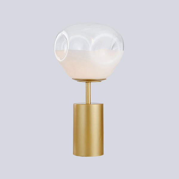 Gold Geometric Night Table Light Modernism 1 Light Metal Nightstand ...