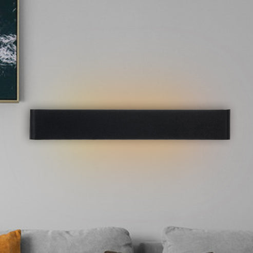 6"/10" Dia Rectangle Wall Light Minimalism Metal LED Living Room Wall ...