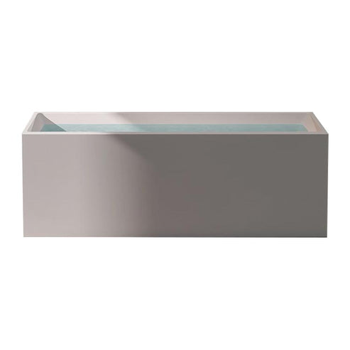 Modern Rectangular Bath Tub Acrylic Freestanding Bathtub for Home ...