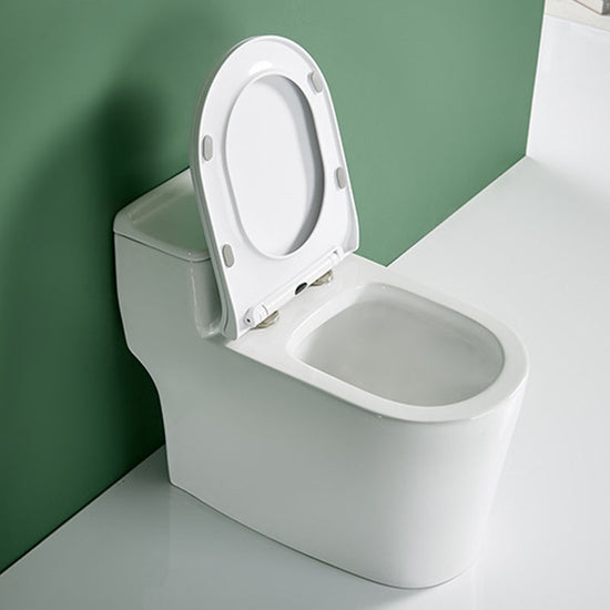 All-In-One Elongated Toilet Dual Flush Siphon Jet Water Saving Toilet ...