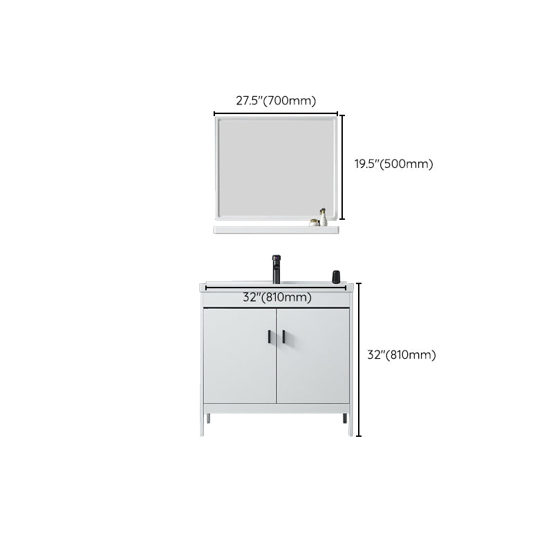 Aluminum Bathroom Vanity Modern Bathroom Vanity Set for Bathroom ...
