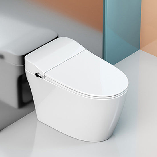 Modern Siphon Jet Toilet Concealed Tank Flush Toilet with Toilet Seat ...