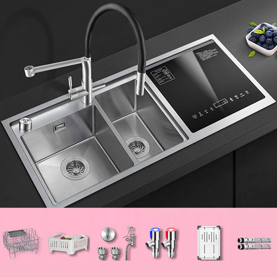 Classic Rectangle Sink Stainless Steel Drop-In Friction Resistant Sink ...