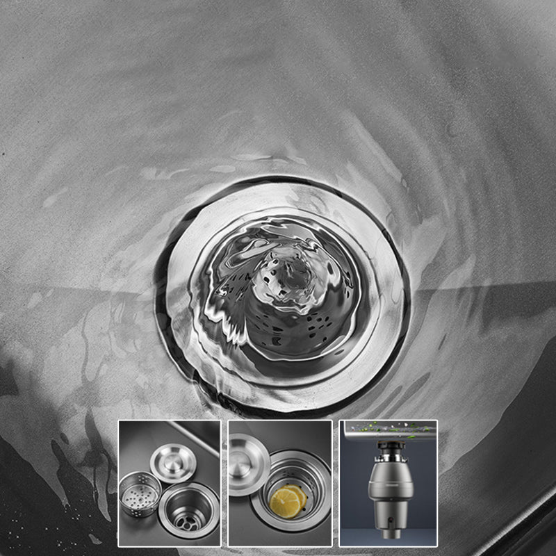 Classic Sink Stainless Steel Drop-In Friction Resistant Sink for ...