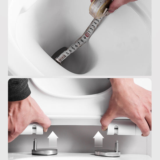 Wall Mount Flush Toilet Single Flush Modern One-Piece Toilet Urine ...