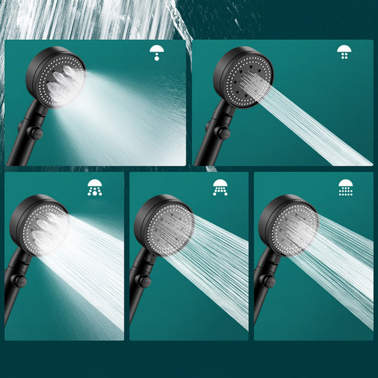 Modern Shower Head Plastic Bathroom Shower Head with Adjustable Spray ...