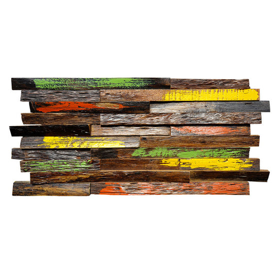 Solid Wood Wall Panel Farmhouse Style Commercial Home Living Room Wall ...