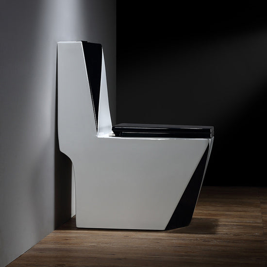 Modern Siphon Jet Toilet Bowl All-In-One Floor Mounted Urine Toilet ...