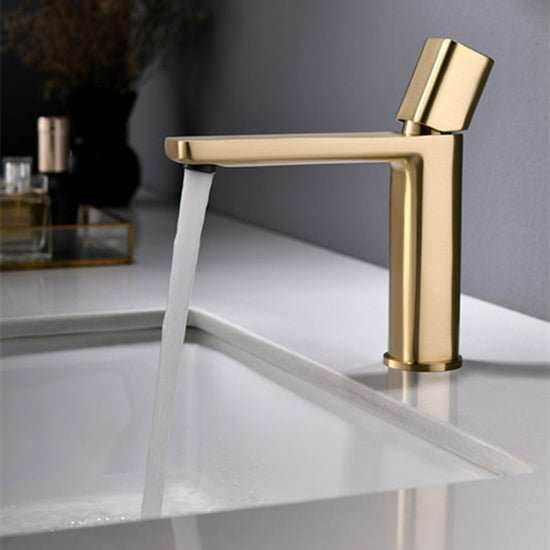 Modern Single Rotary Switch Standard Kitchen Faucet Low Profile Water ...