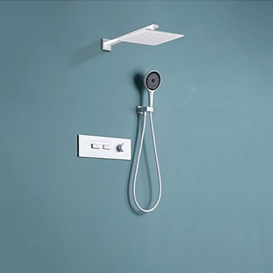 Contemporary Square Shower Trim Wall Mounted Shower Set for Bathroom ...