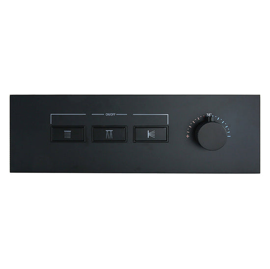 Contemporary Square Shower Trim Wall Mounted Shower Set for Bathroom ...