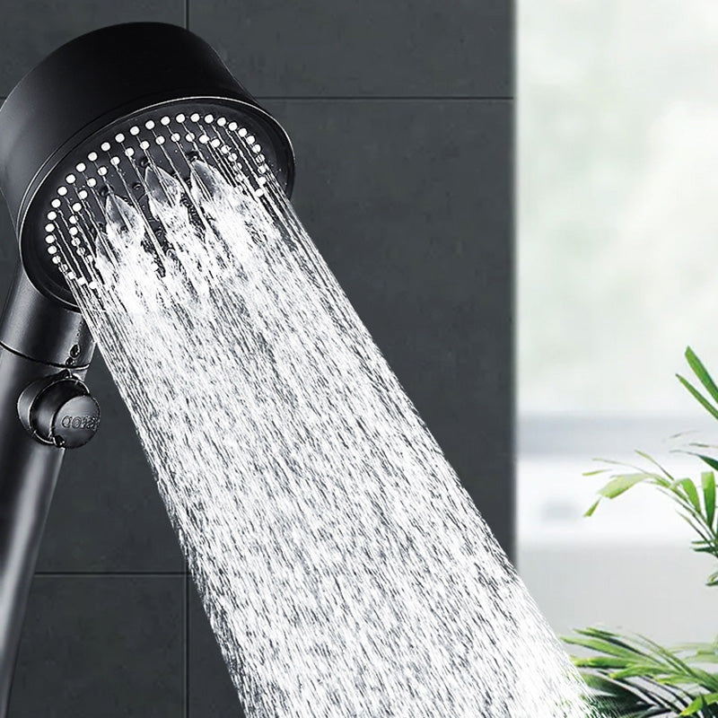 Plastic Handheld Shower Head Bathroom Adjustable Spray Pattern Shower ...