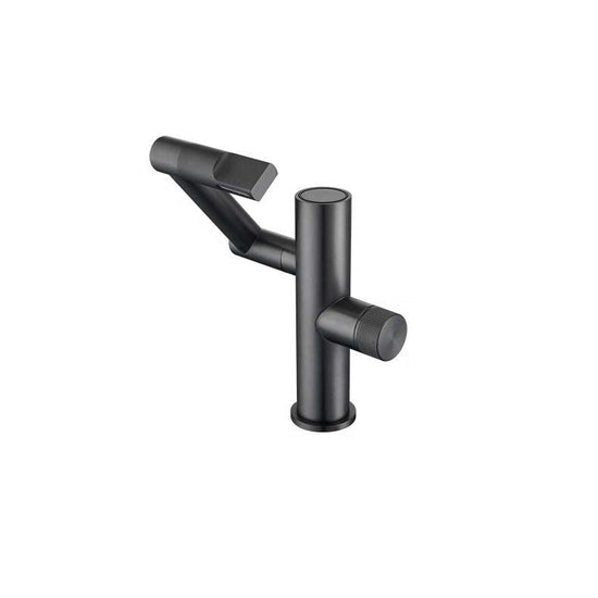 Contemporary Pull down Single Rotary Switch Kitchen Faucet Low Profile ...