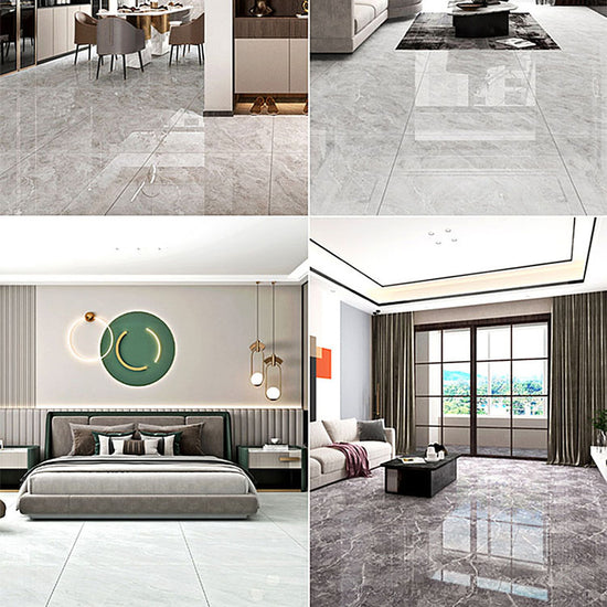 Square Floor Tile Texture Pattern Straight Edge Dirt Resistant Indoor ...