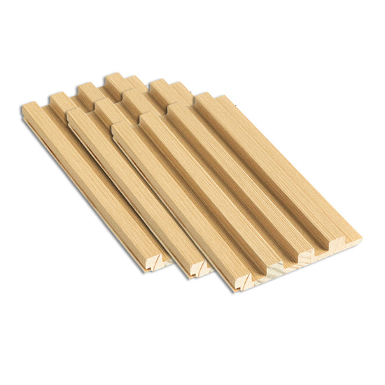 Modern Wall Plank Solid Wood Staple Waterproof Indoor Backsplash Panels ...