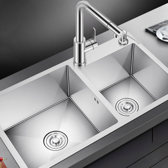 Classic Kitchen Sink Stainless Steel Kitchen Sink with Soap Dispenser ...
