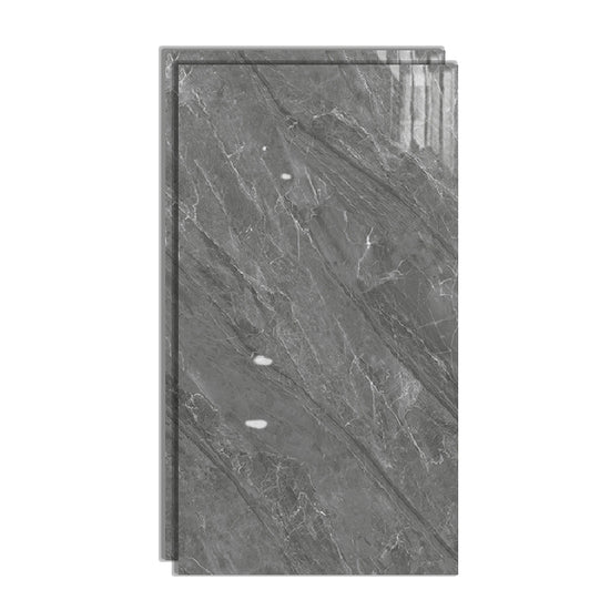 Floor Tile Marble Print Rectangle Living Room Porcelain Tile - Clearhalo