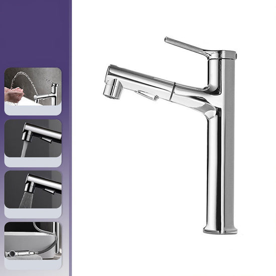 Modern Sink Faucet Pure Color Basin Lavatory Faucet for Bathroom ...