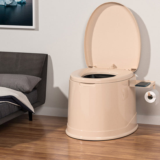 Floor Mounted All-In-One Toilet Contemporary Plastic Flush Toilet ...